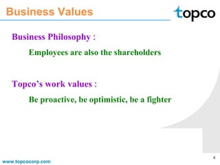 Topco company profile english | PPT