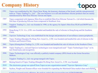 Topco company profile english | PPT