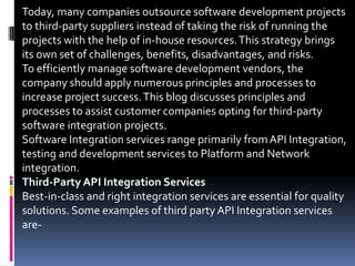 Top Companies to outsource 3rd party Software Integration Work.pdf