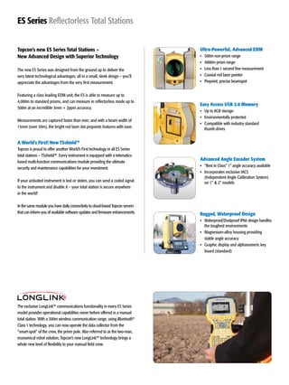 Topcon es series_brochure_a_us_us_low | PDF | Smartphones | Consumer ...