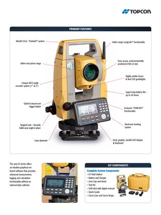 Topcon es series_brochure_a_us_us_low | PDF | Smartphones | Consumer ...