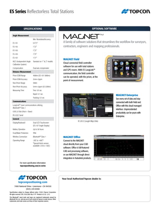 Topcon es series_brochure_a_us_us_low | PDF | Smartphones | Consumer ...