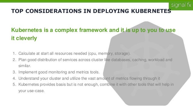 Top Considerations For Operating A Kubernetes Environment At Scale