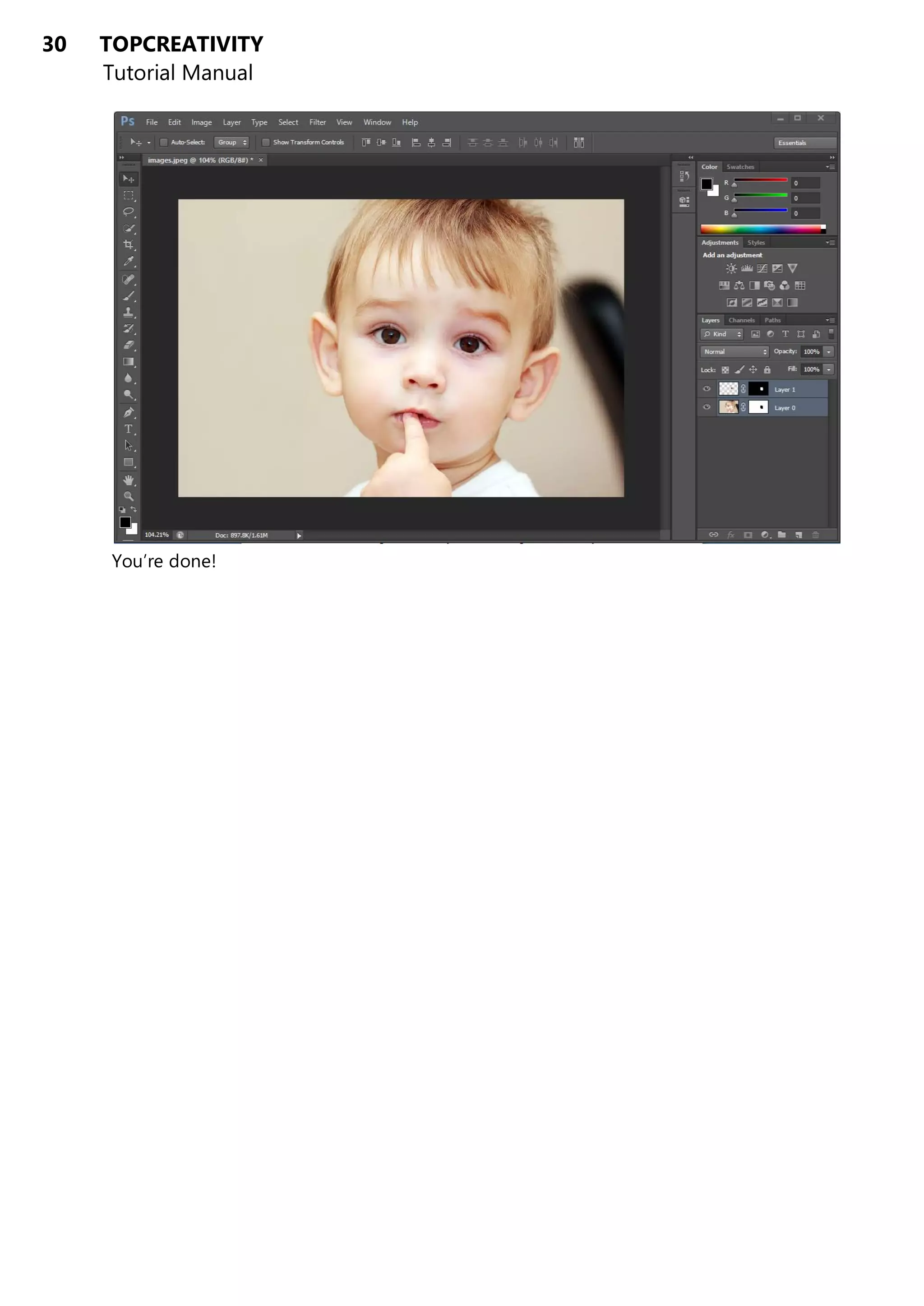 Photoshop Beginners Course | PDF