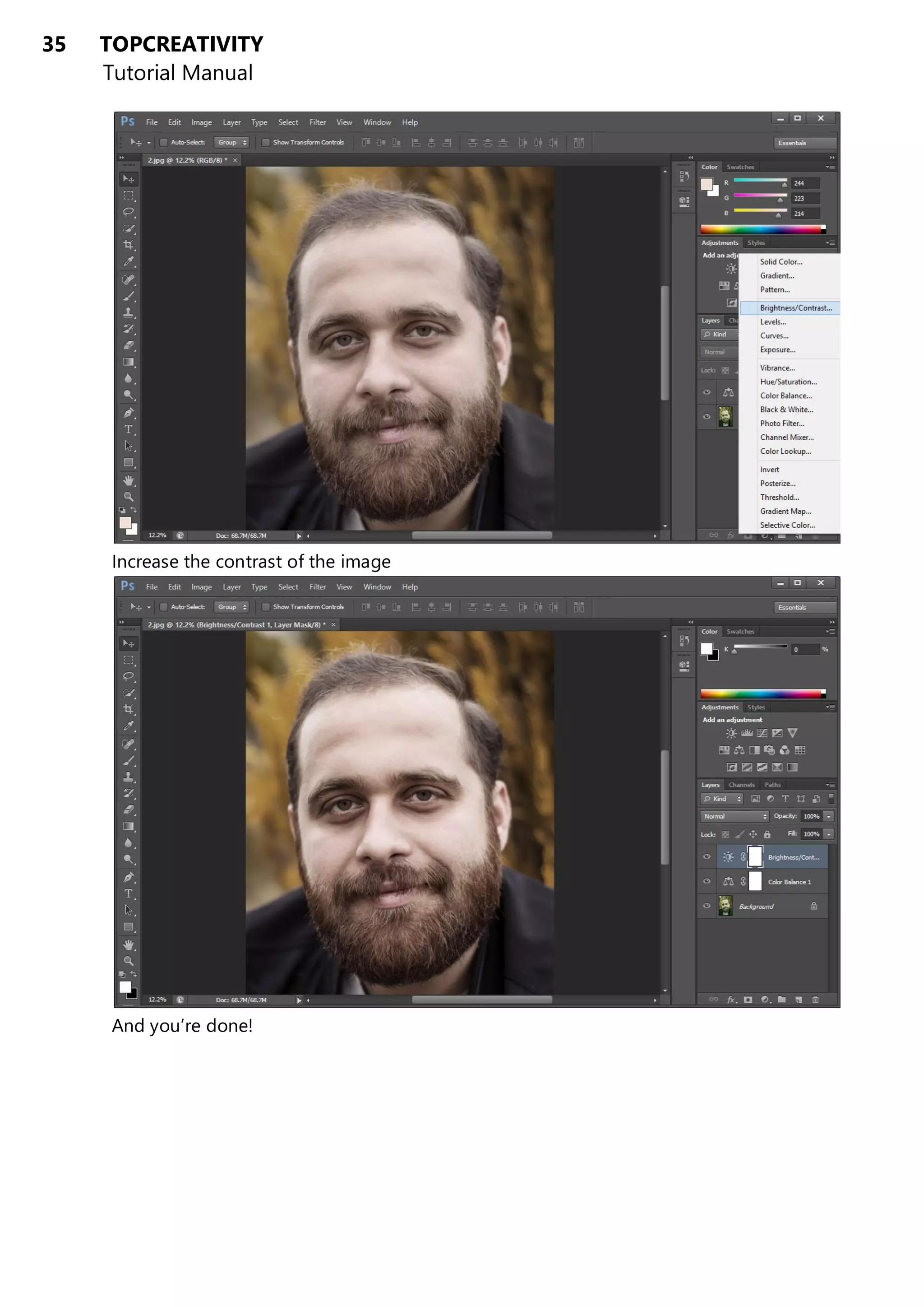 Photoshop Beginners Course | PDF