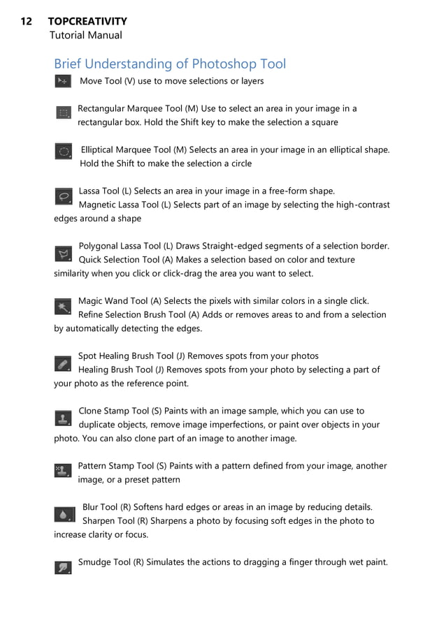 Photoshop Beginners Course | PDF