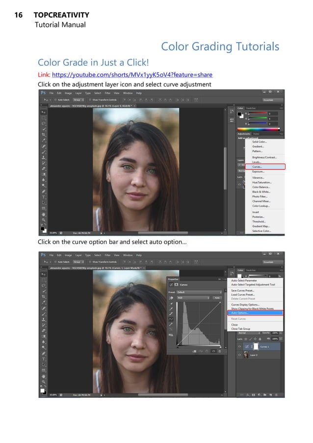 Photoshop Beginners Course | PDF