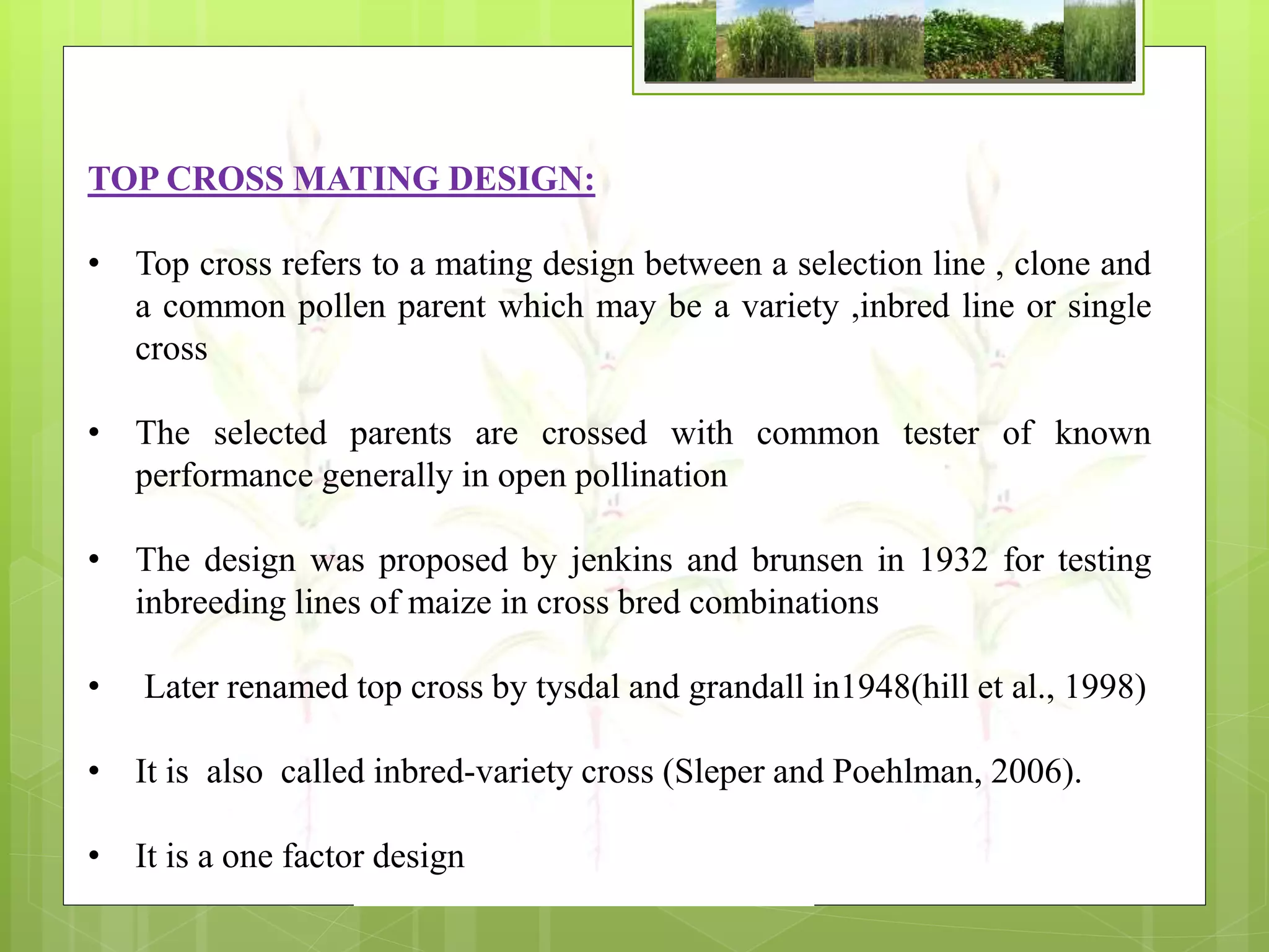 TOP CROSS MATING DESIGN.pptx