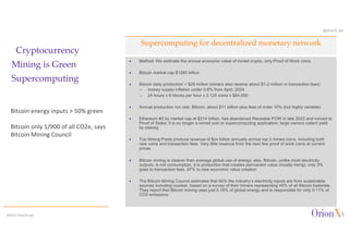 TopCryptoSupers 12thReport OrionX May2024 | PDF | Internet | Computing