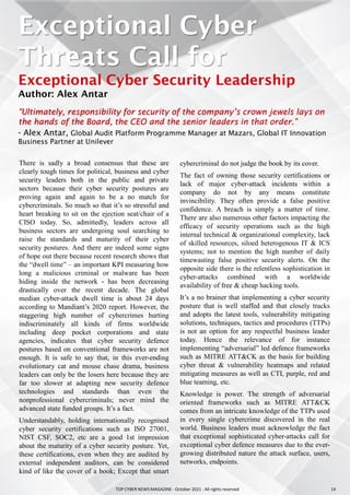Top Cyber News Magazine Daniel Ehrenreich | PDF
