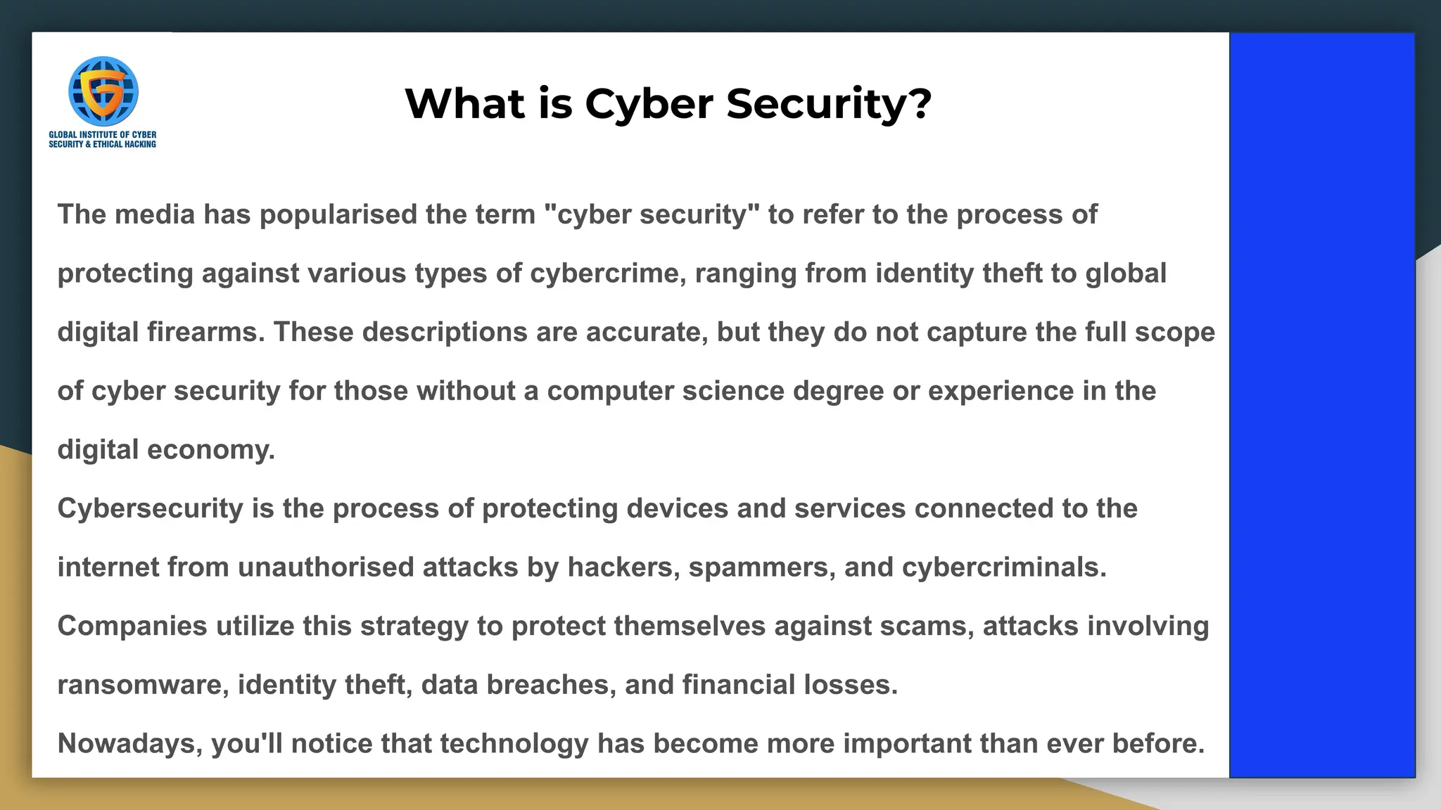 Top Cyber Security institute in India - Gicseh.pdf