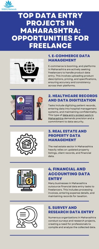 Top Data Entry Projects in Maharashtra: Opportunities for Freelance | PDF