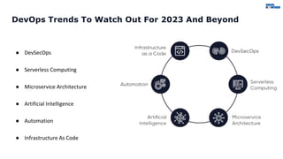 Top DevOps Trends And Statistics You Need To Know In 2023 | PPTX