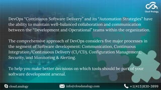 Top DevOps tools that you must use in 2019 and beyond | PPT