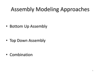 Top down assembly | PPTX