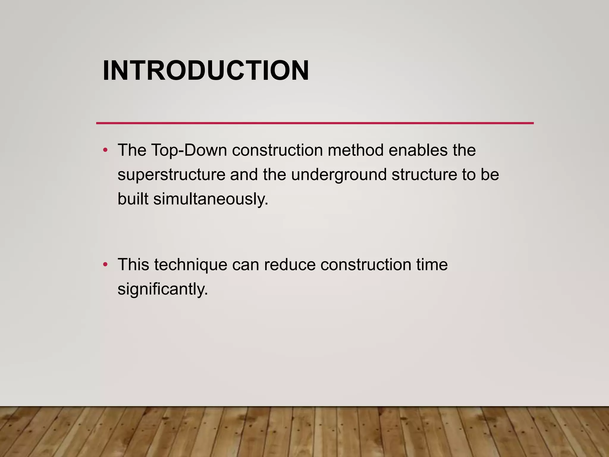 Top down construction | PPTX