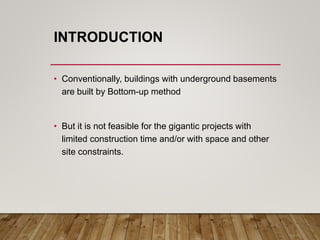 Top down construction | PPTX