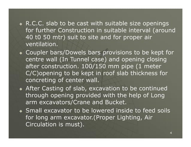 Top down construction presentation | PDF | Civil Engineering Industry ...