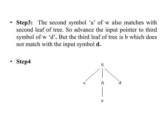 Top down parsing | PPTX