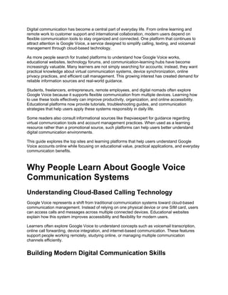 Top Educational Platforms to Learn About Google Voice Accounts Online.docx