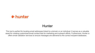 Top Email Extractor tools in the 2024.pptx | Email | Internet