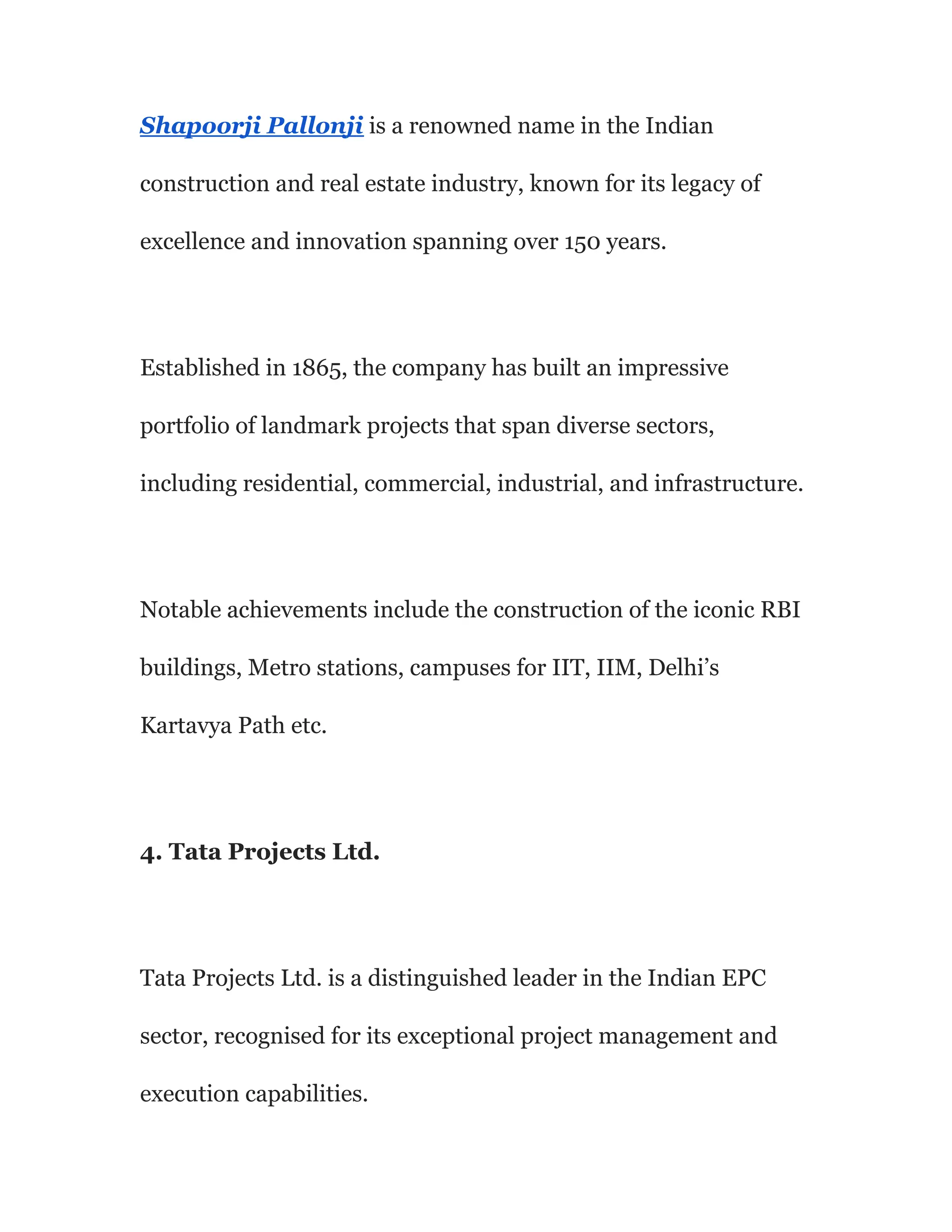 Top EPC companies in India - Best EPC Contractor | PDF