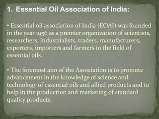 Top essential oil manufacturers in india ppt | PPT