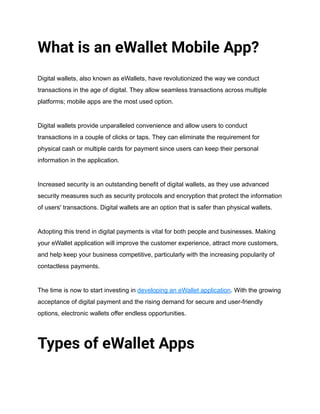 Top eWallet App develpoment in Dubai for 2024.pdf