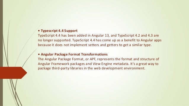 Top Features Of Angular 13 You Must Know | PPT