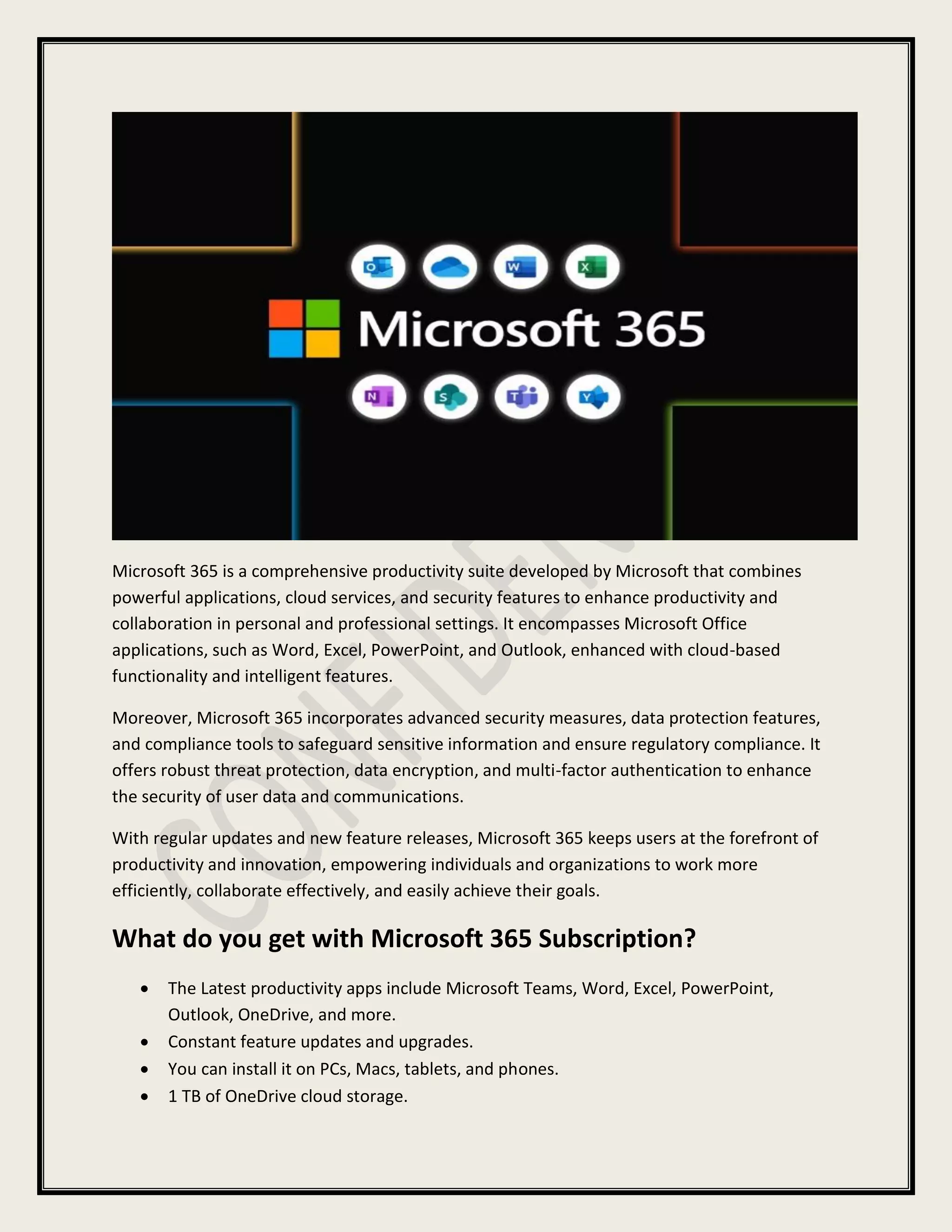 Top Features of Microsoft 365 - Unlock its Potential for Better ...