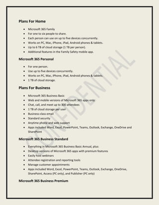 Top Features of Microsoft 365 - Unlock its Potential for Better ...