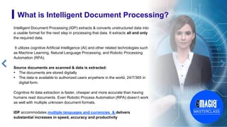 Top Financial Use Cases for Intelligent Document Processing | Use Cases of IDP | Emagia | PPT