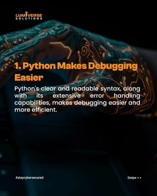 Benefits of Using Python for Cybersecurity - 2023 | PDF