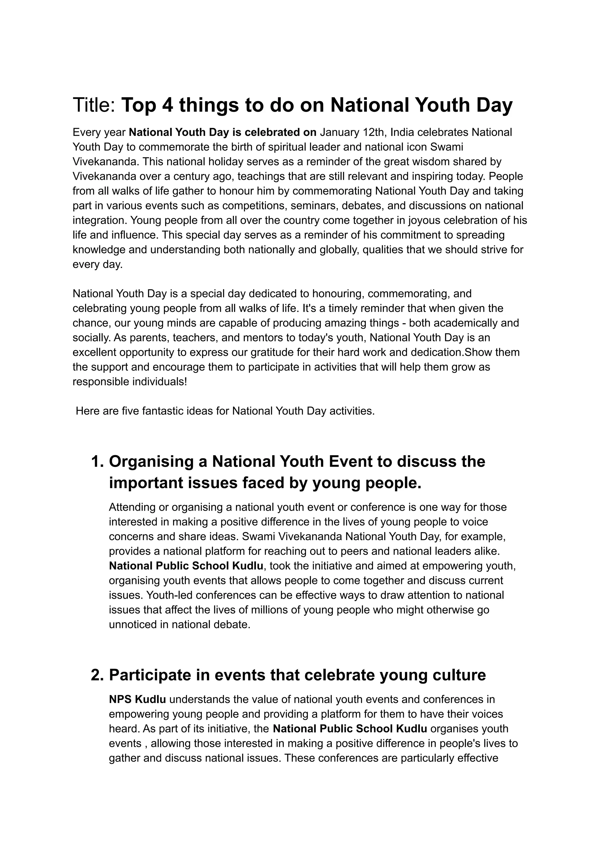 Top five things to do on National Youth Day.pdf