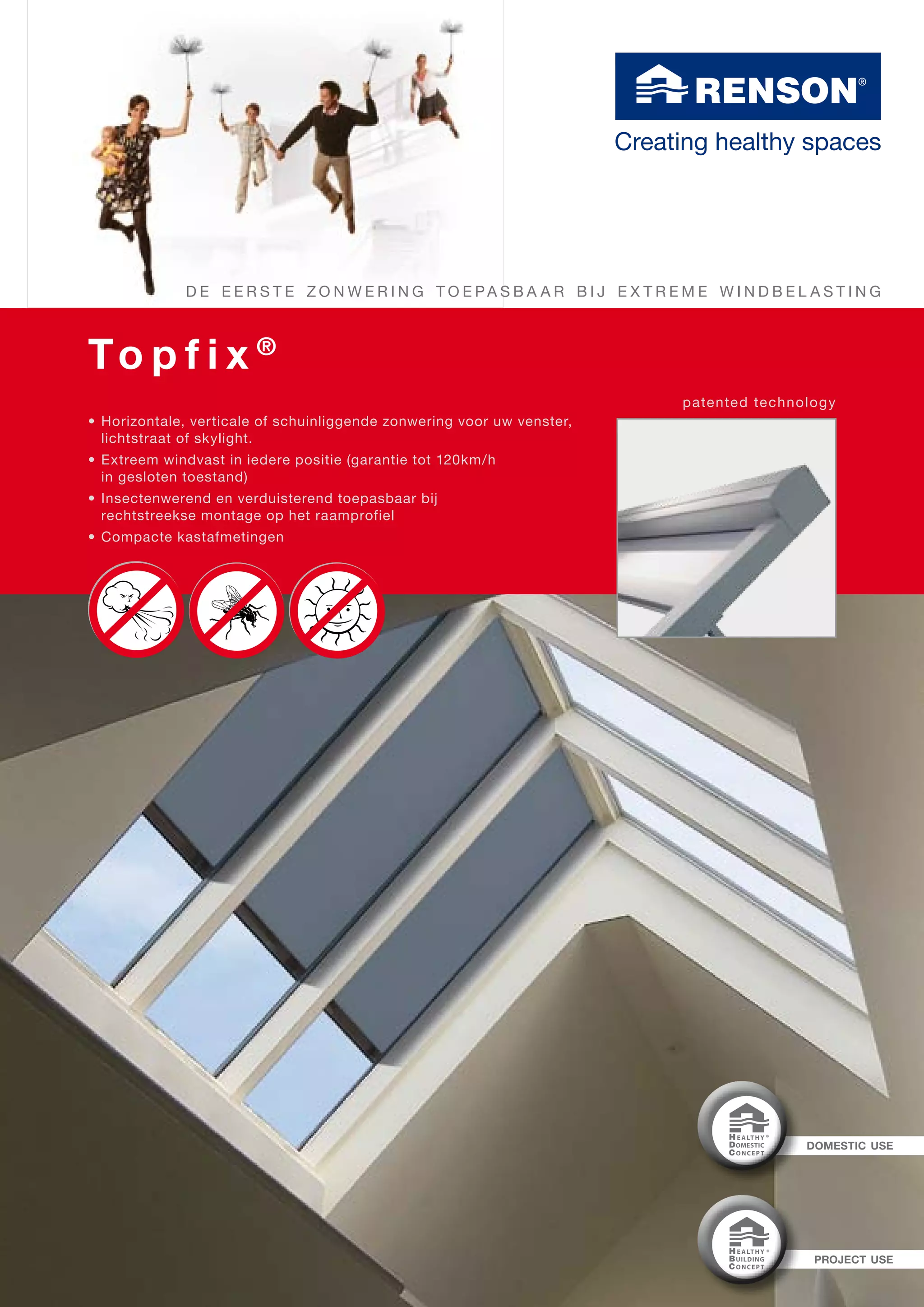 Renson - Topfix | PDF