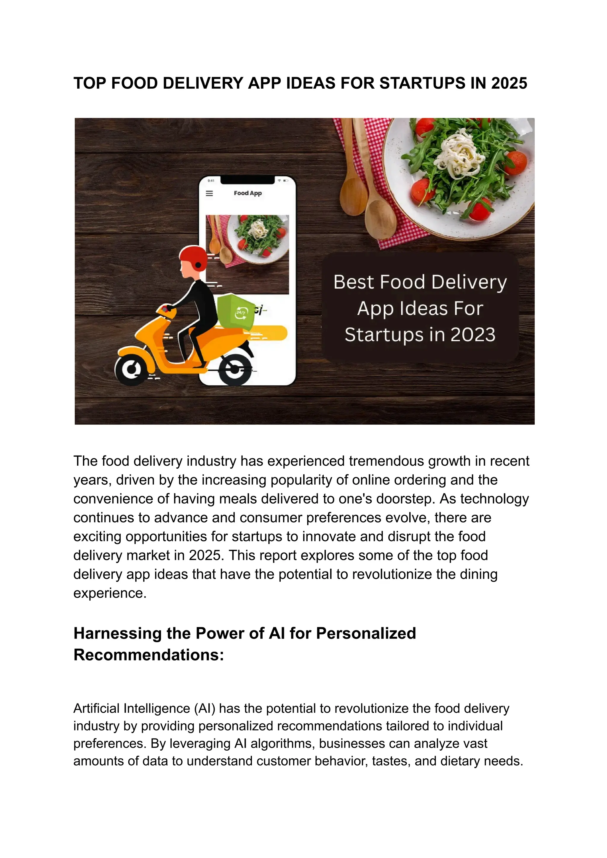 TOP FOOD DELIVERY APP IDEAS FOR STARTUPS IN 2025.pdf