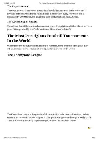 Top Football Tournaments_ A Guide to the Best Competitions.pdf