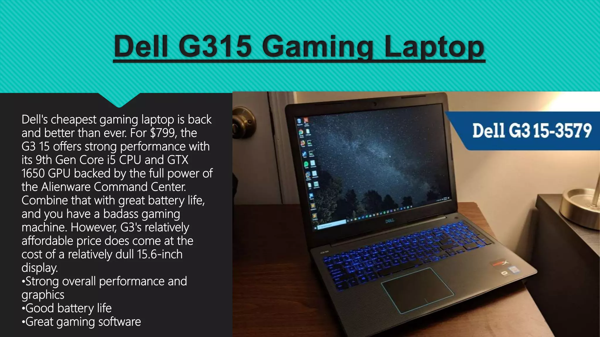 Top gaming laptop 2020 | PPTX | PC Games | Video Gaming