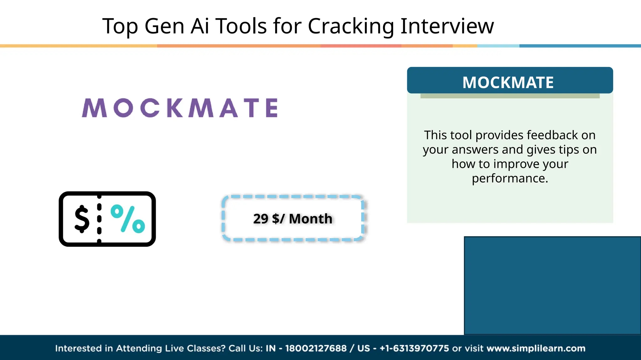 Gen AI Tools For Cracking Any Job Interview | AI Tools For Acing Interview | Simplilearn | PPTX