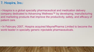 Top generic pharma companies in india ppt | PPTX | Herbs and ...