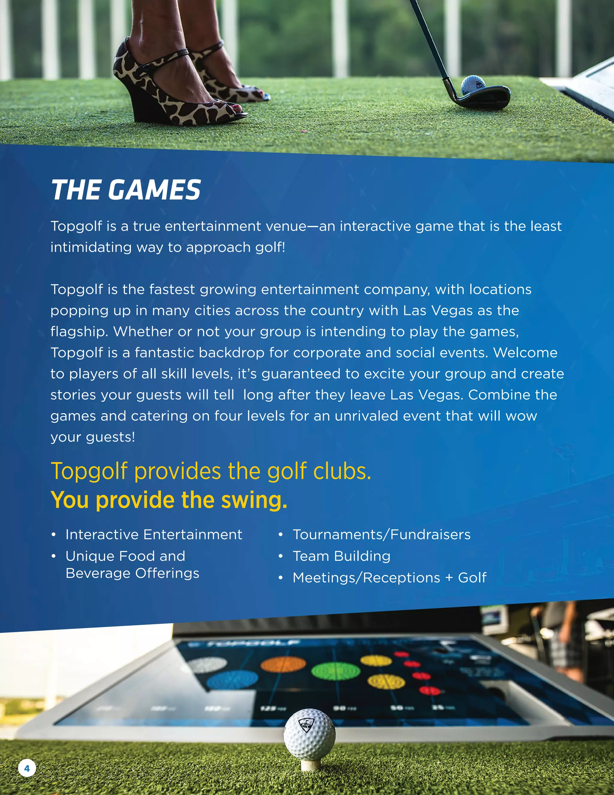 Top golf brochure | PDF