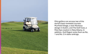 Top Golf Courses in Ohio - Nathalie Bevis | PDF