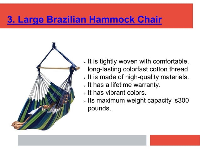 Top Hammock Chairs | PPT