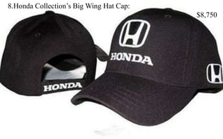 A top of most expensive Hats | PPTX