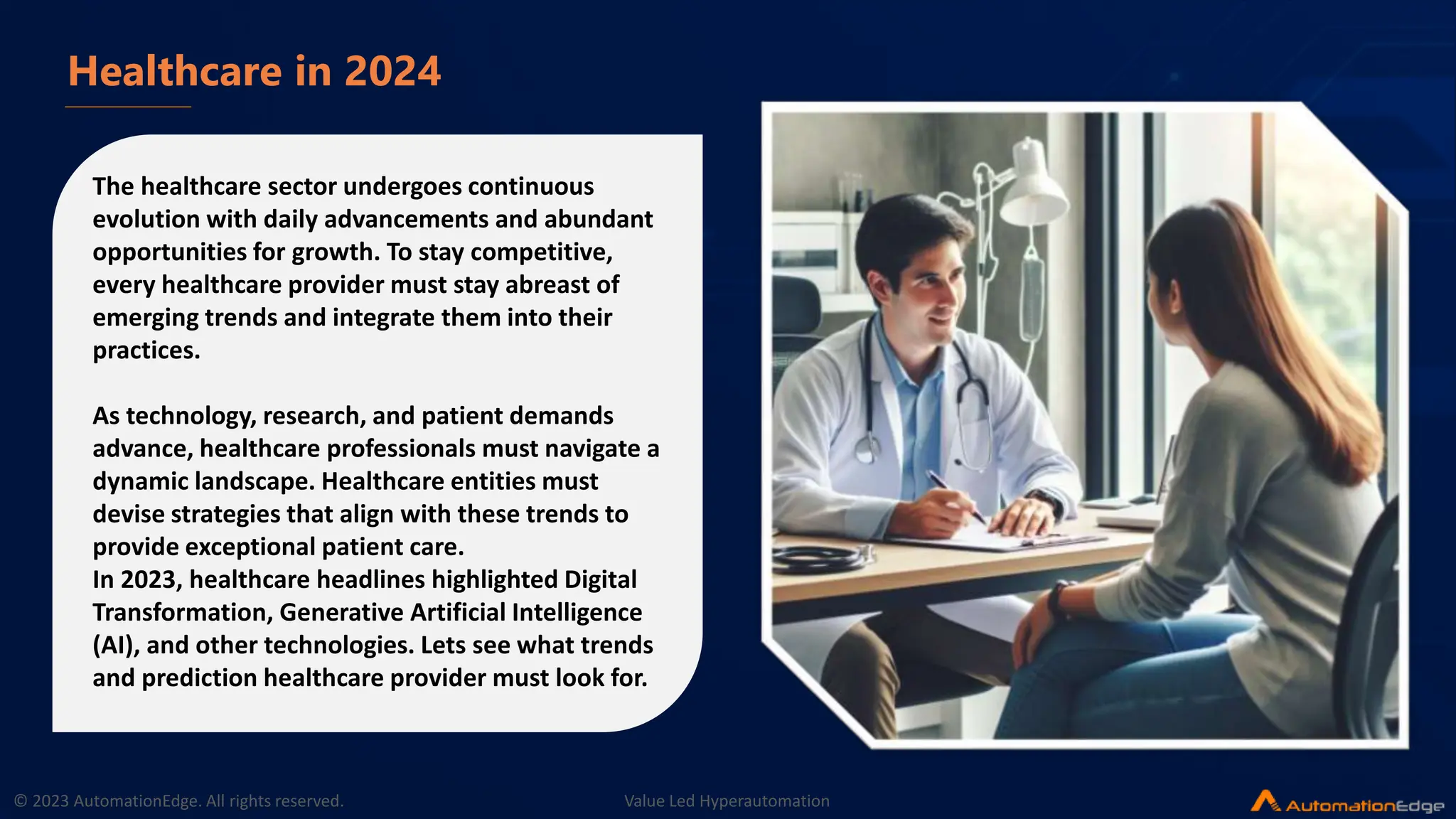 Top 7 Healthcare Trends to Look for in 2024: Elevating Healthcare ...