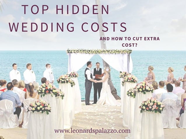 Top Hidden Wedding Costs And How To Cut Extra Cost | ODP
