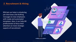 Top HR Process Automation Use Cases in 2023: Achieve Process Excellence with RPA in HR | PPTX
