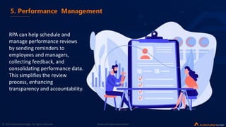 Top HR Process Automation Use Cases in 2023: Achieve Process Excellence with RPA in HR | PPTX