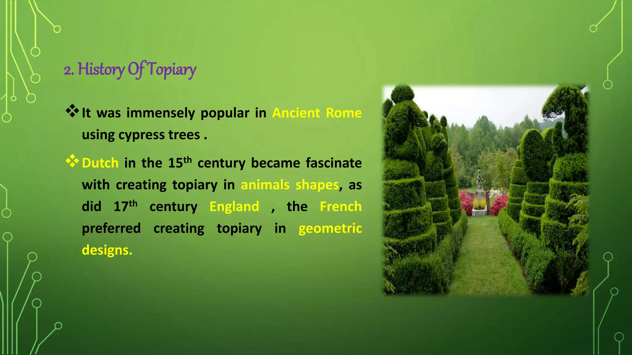 Topiary | PPTX