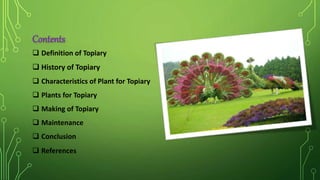 Topiary | PPTX